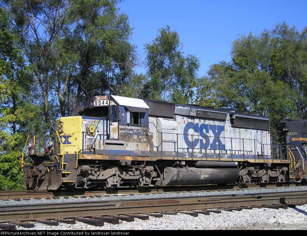 CSXT 8044 On CSX Q 339 - 10 South